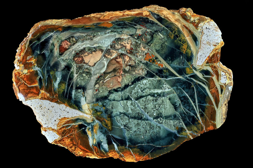 Morrisonite Picture Jasper | Abstract Rock Shop